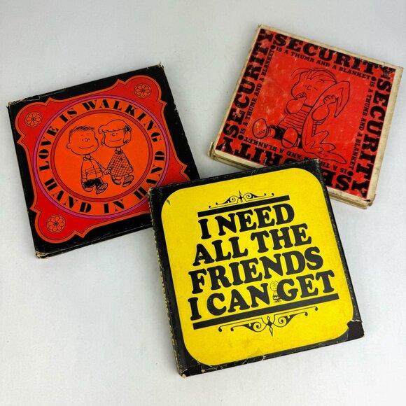 Toys | Vintage Peanuts Snoopy Charlie Brown Linus Charles Schultz 196s ...